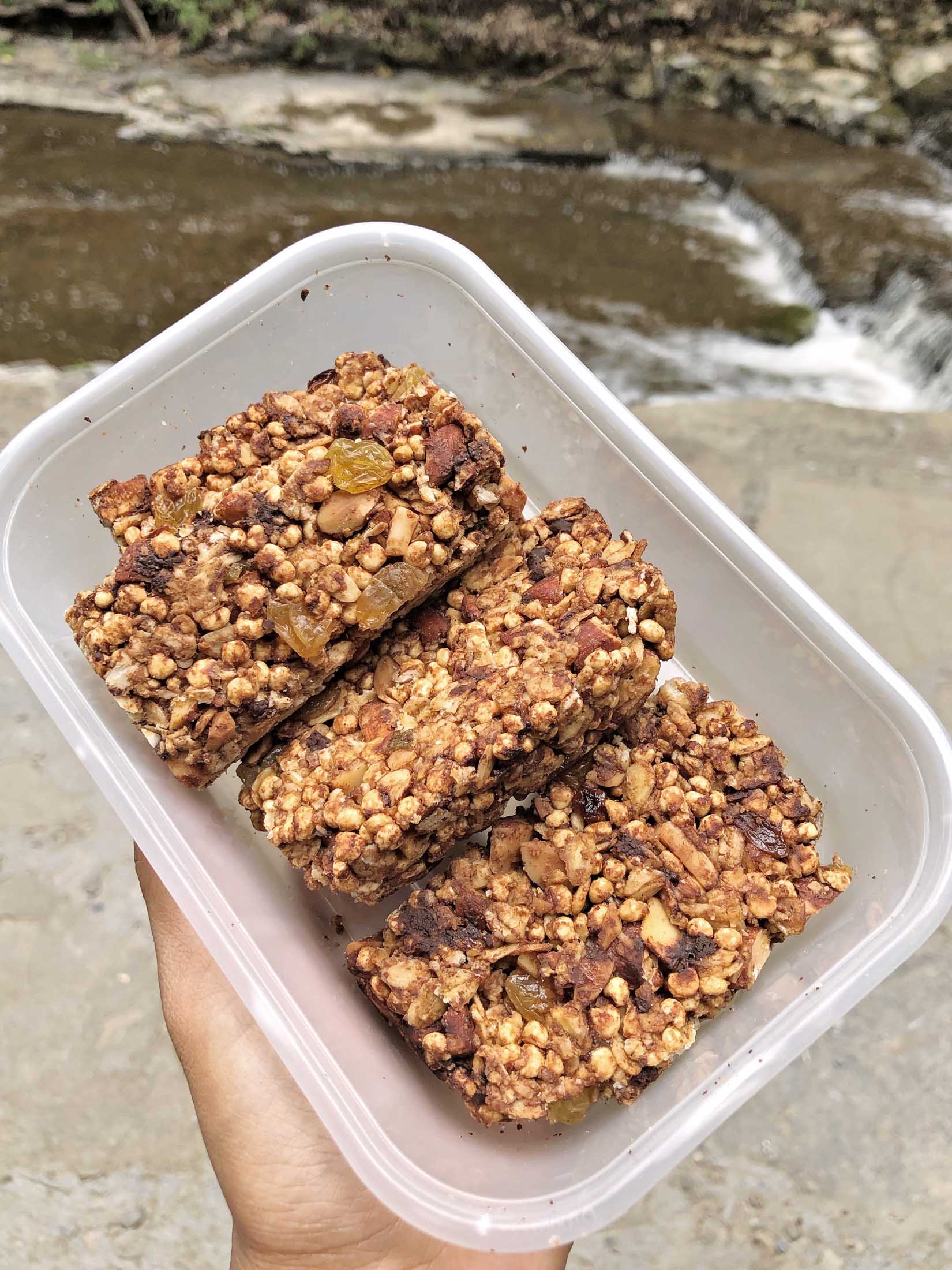 Energy-Boosting Puffed Millet Granola Bars - Little Merkado